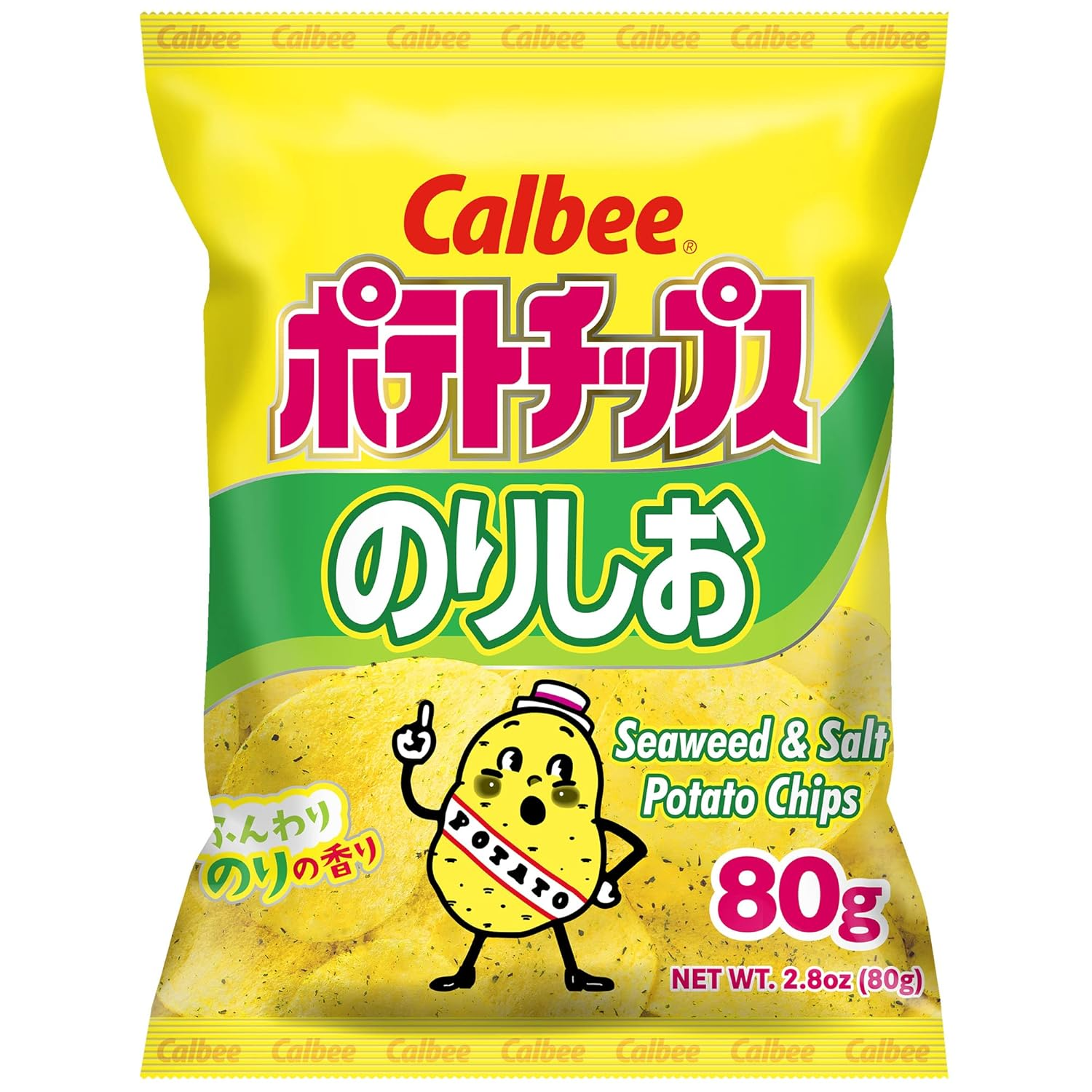 Calbee Potato Chips (Seaweed & Salt) 2.8 oz. bag (SAMPLE) – Harvest Snaps