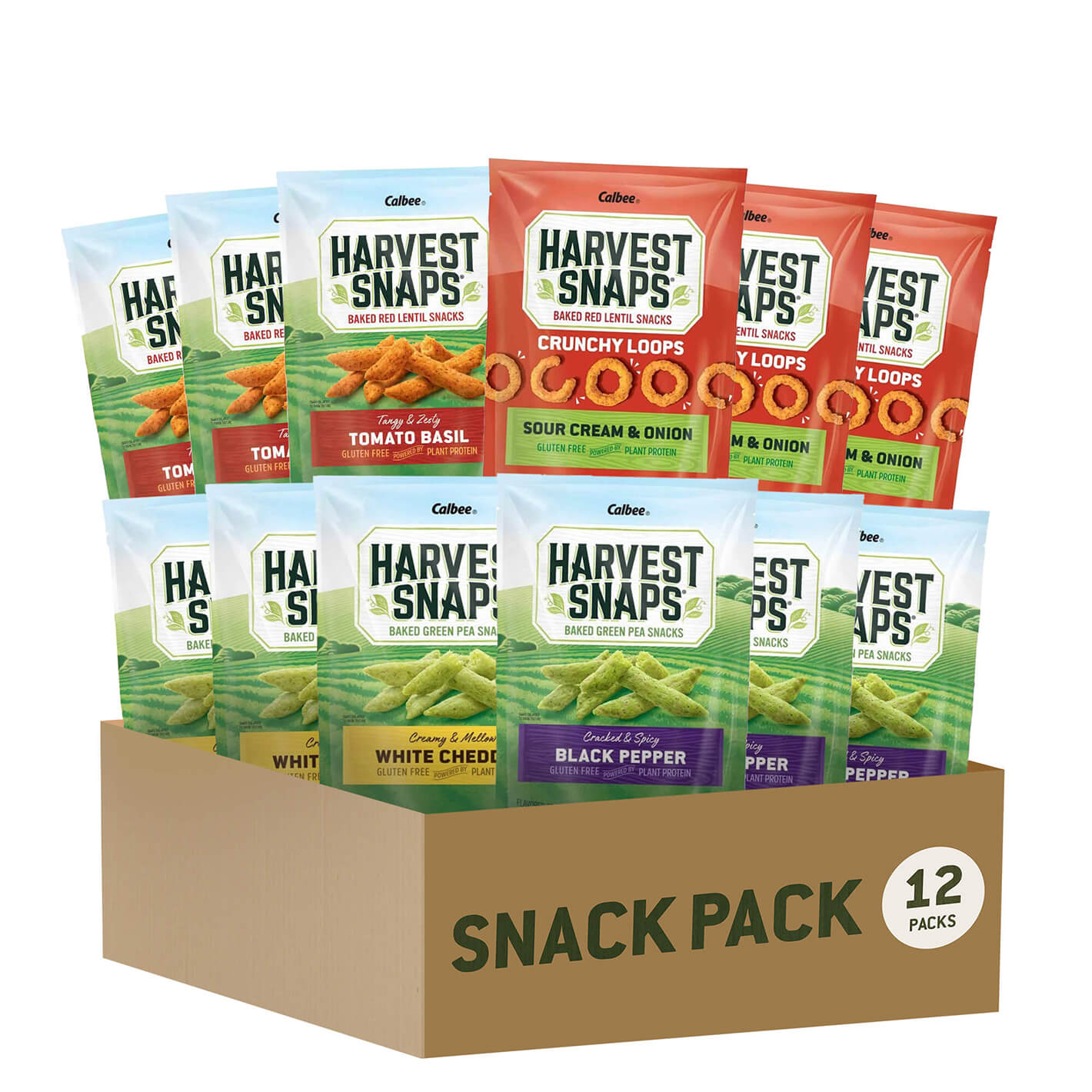 Savory Variety Snack Pack – Harvest Snaps